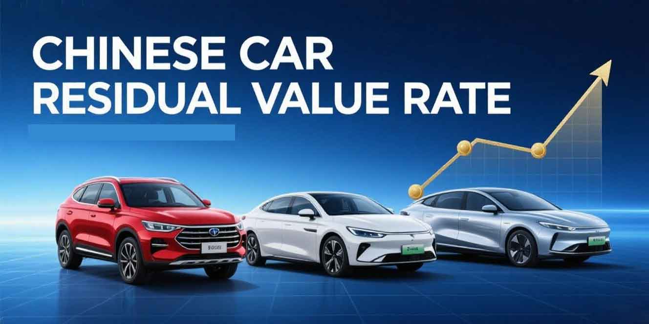 How is the resale value retention rate of Chinese cars?